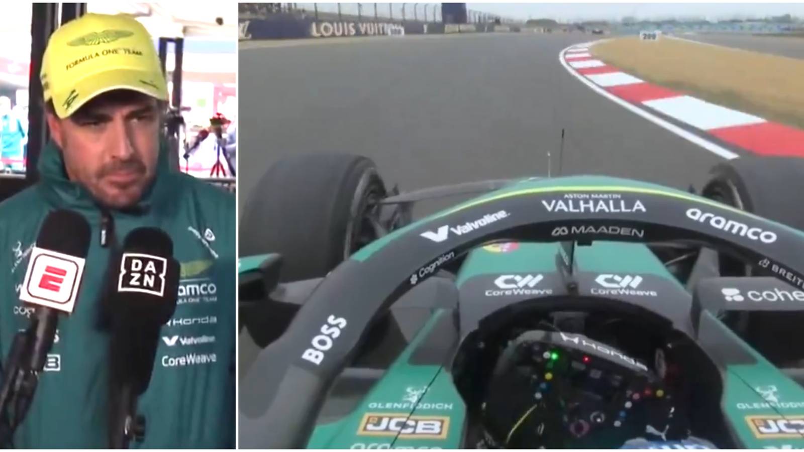 F1: Crazy Fernando Alonso Onboard Footage From China Grand Prix Goes Viral