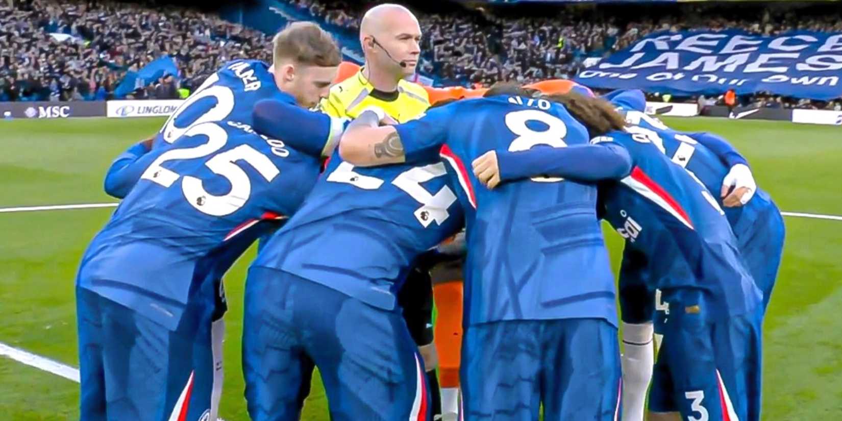 Chelsea Warned About Centre Circle Huddle Before Paul Tierney Incident