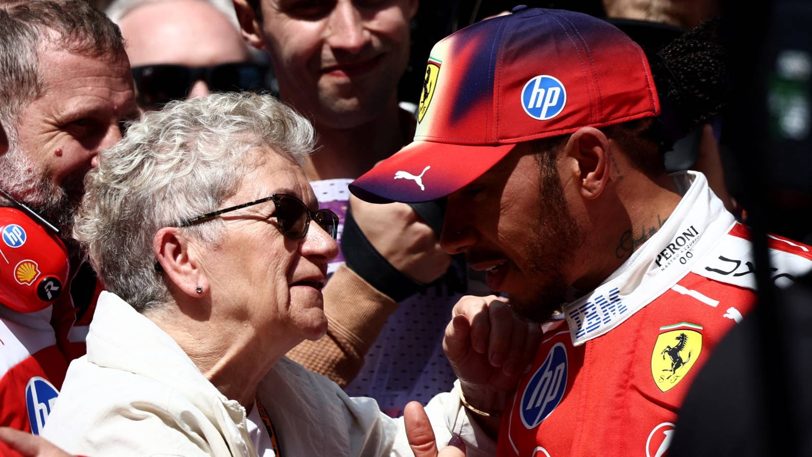 F1: Lewis Hamilton's Mum Doesn't Like Him Dating Kim Kardashian