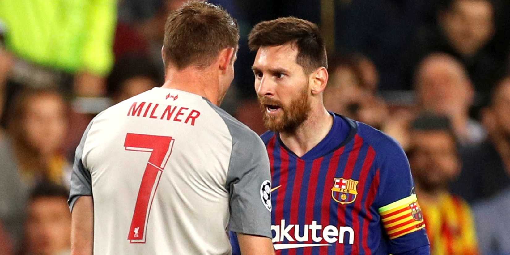 James Milner Names Lionel Messi as Best Player He's Ever Faced