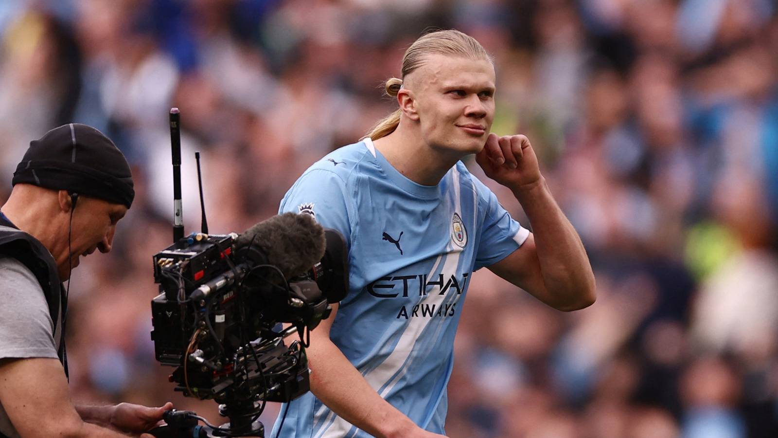 Erling Haaland's Comments After Man City 2-1 Arsenal Lead to Sky Sports ...
