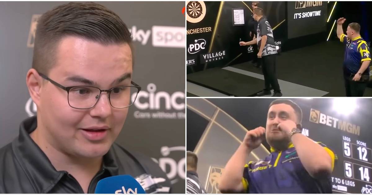 Luke Littler Reacts After Gian van Veen Explains Heated Clash