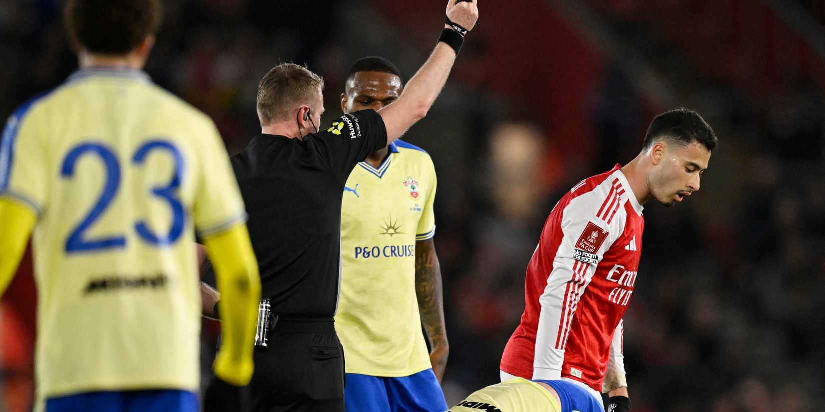 Gabriel Martinelli Punishment Decision Made After Southampton 2-1 Arsenal