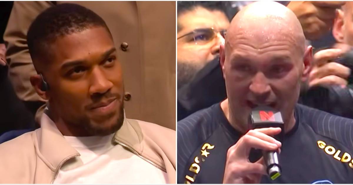 Anthony Joshua: 'Real Reason' He Refused Tyson Fury Face-Off Revealed