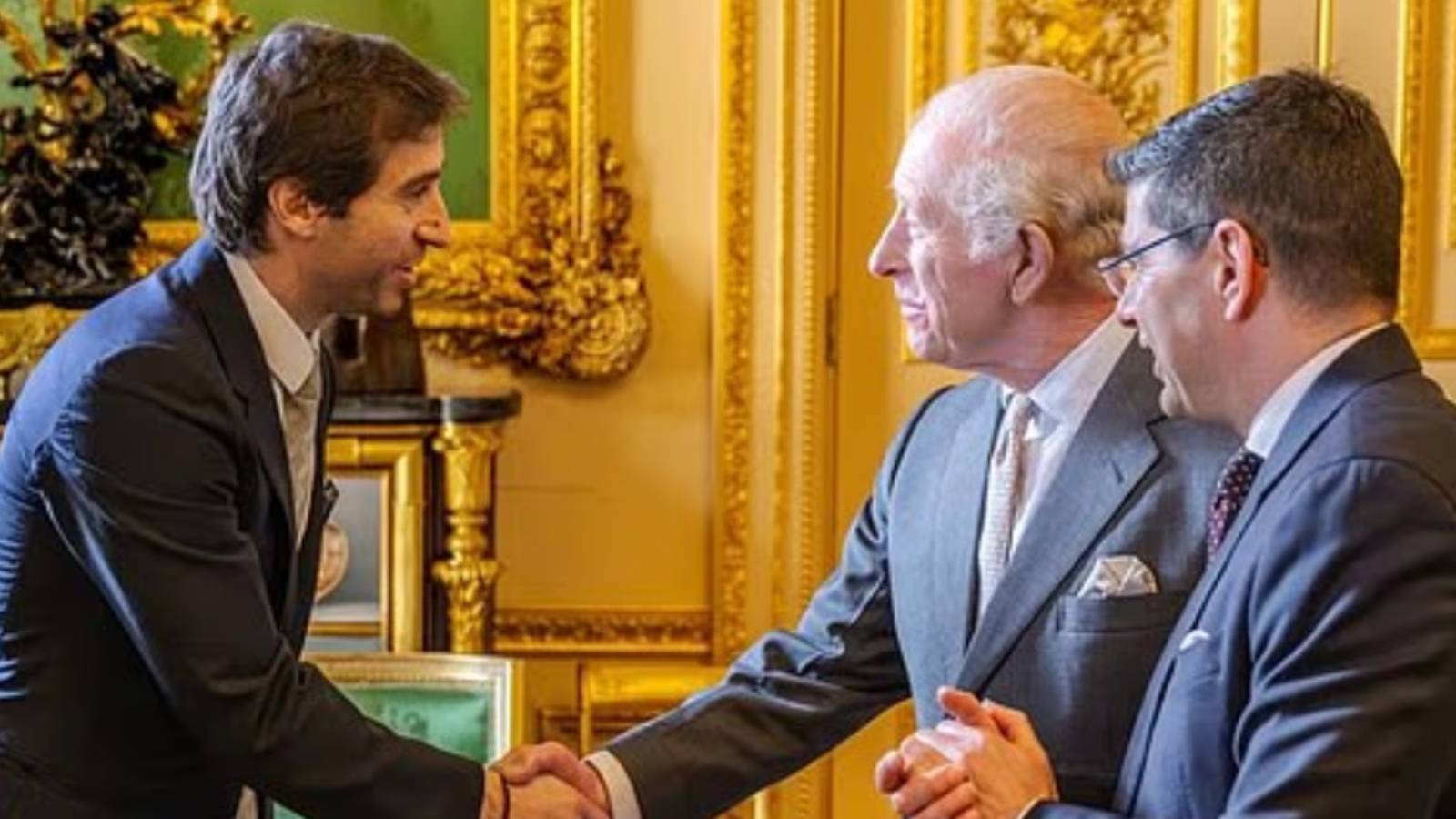 Mathieu Flamini Meets King Charles After Becoming 'the World's Richest ...
