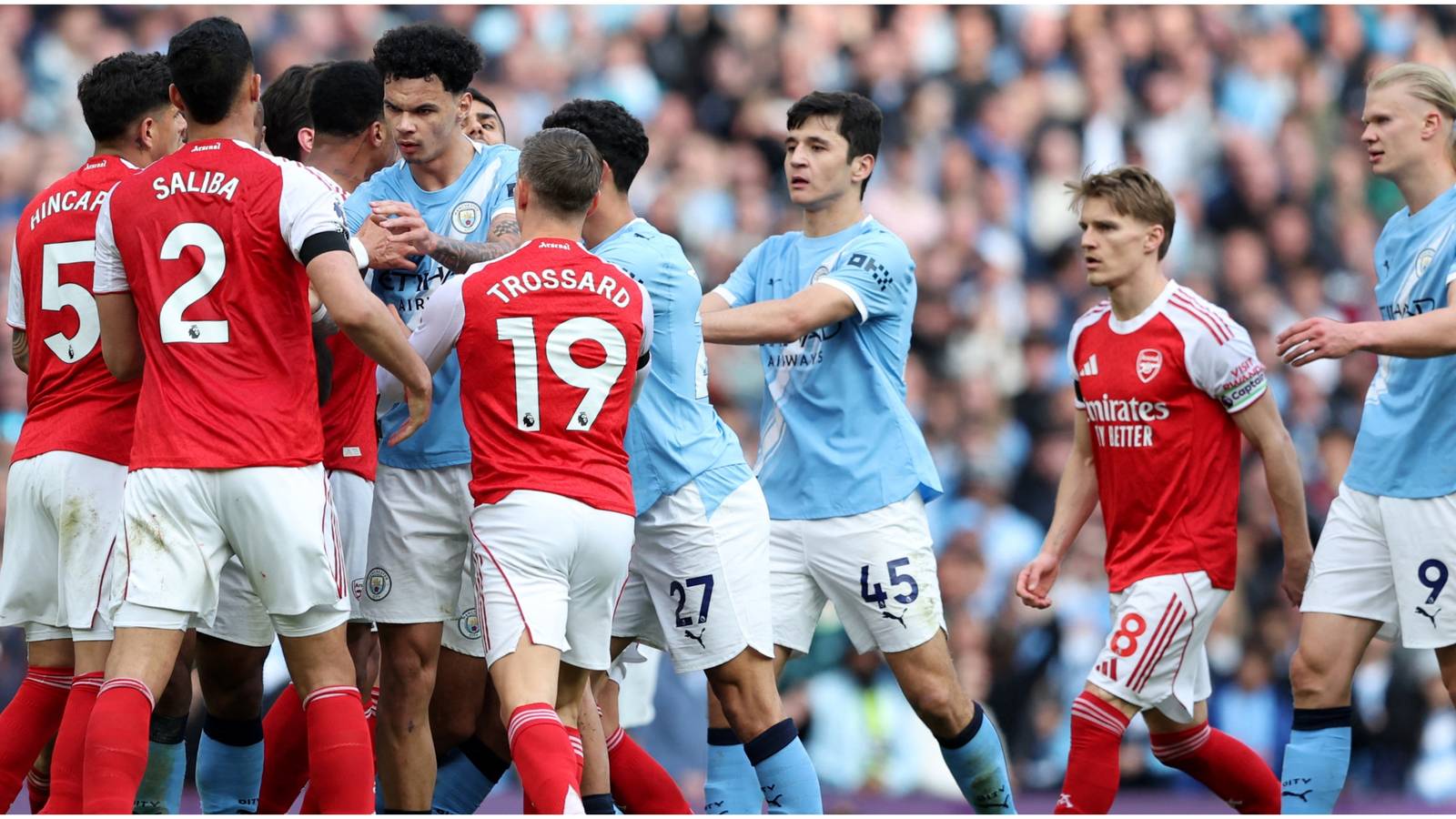 Ex-PGMOL Chief: Khusanov Should've Been Sent Off in Man City v Arsenal
