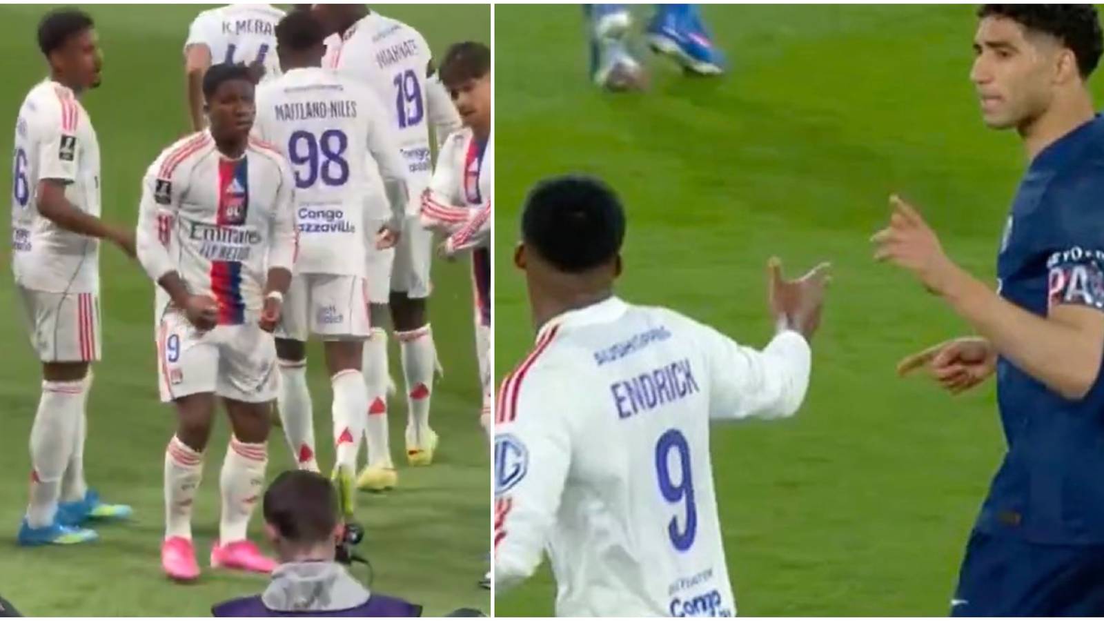 Achraf Hakimi Slams Endrick After 'Unacceptable' Goal Celebration in ...