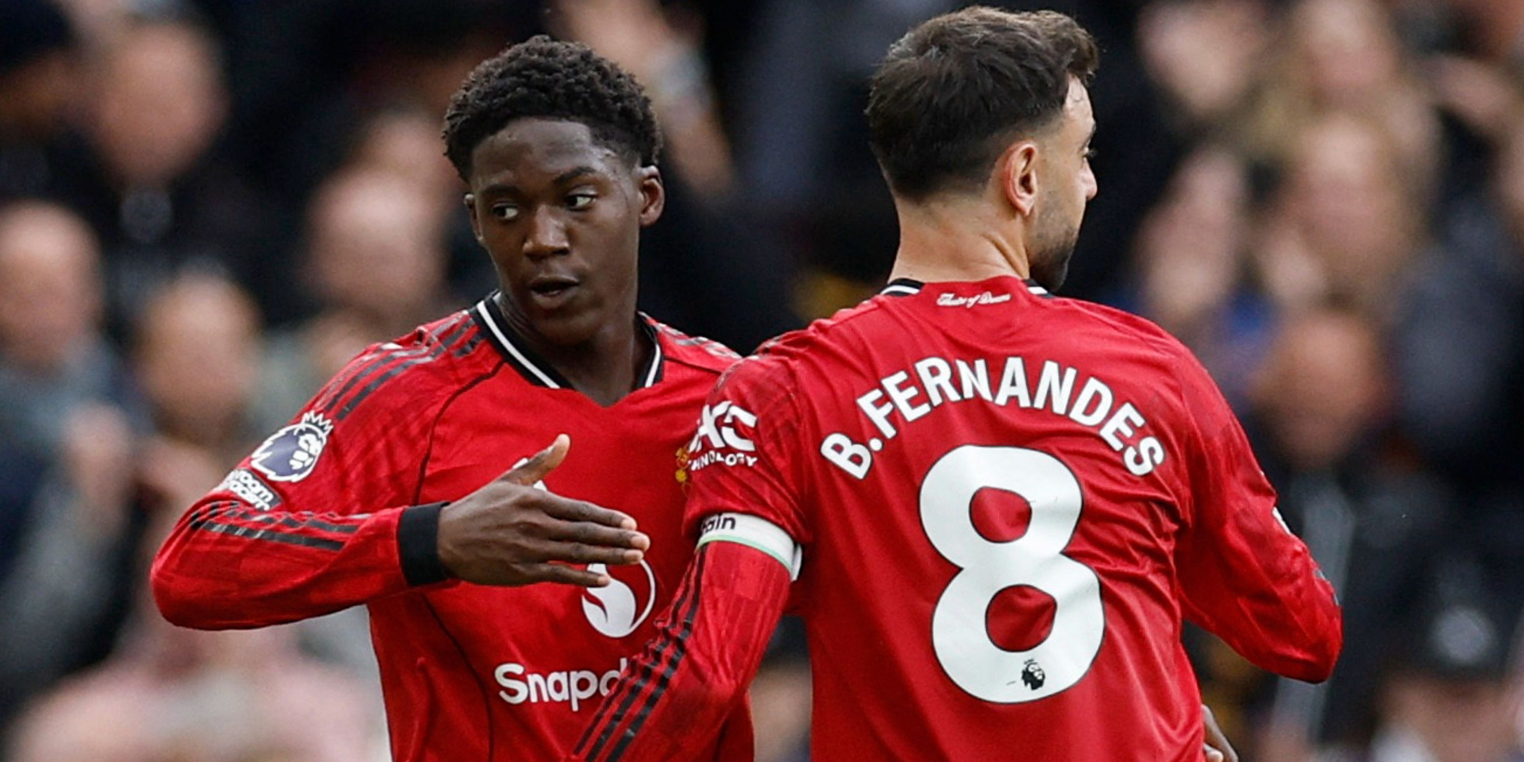 Man Utd Stadium Announcer Praised For What He Said After Mainoo's ...