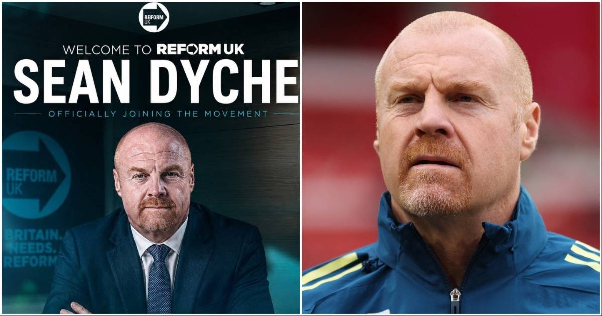 Sean Dyche Denies That He's Joined UK Far-Right Party Reform