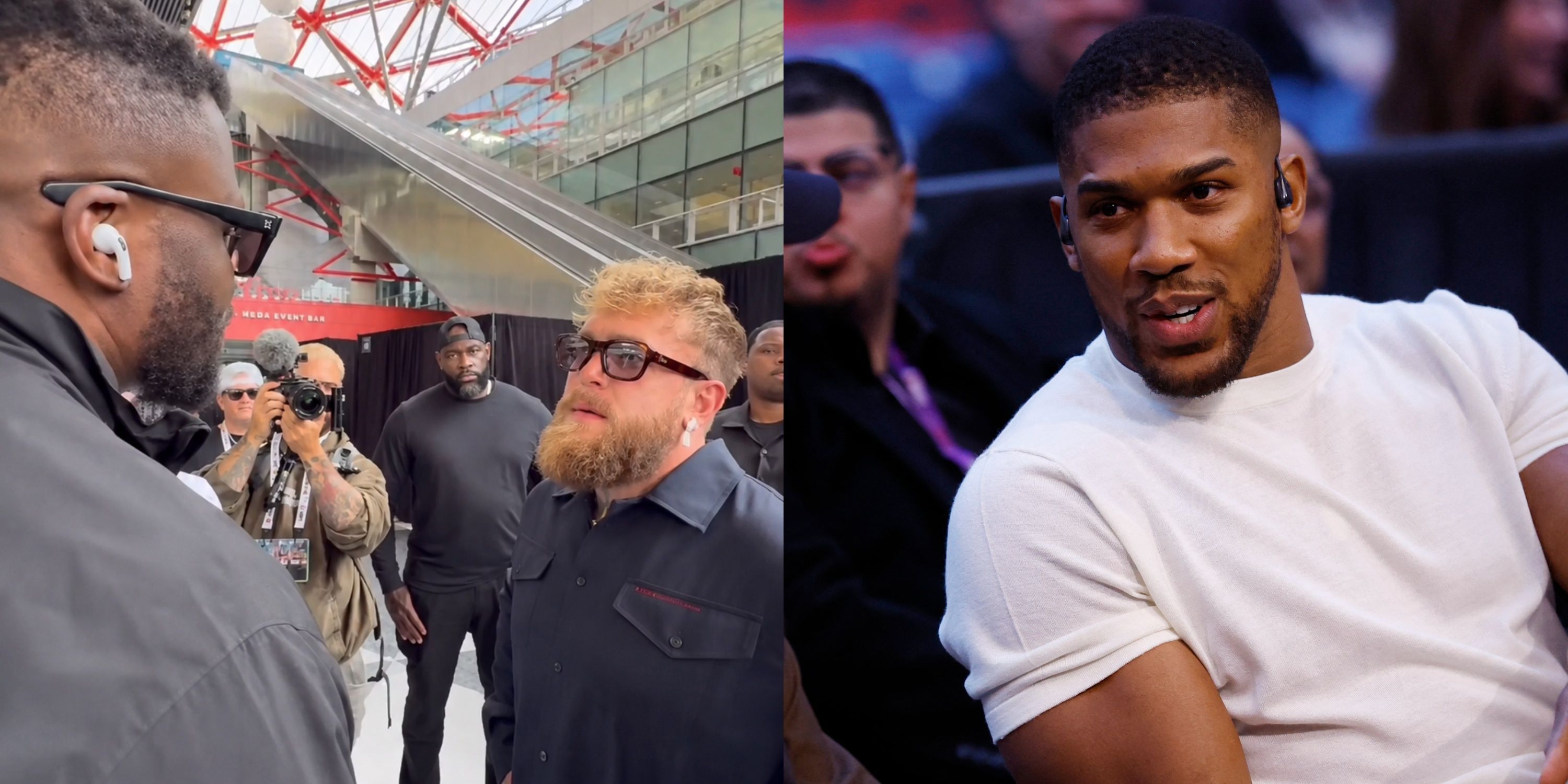 Jake Paul Slammed For 'Stupid' Anthony Joshua Comments to Francis Ngannou