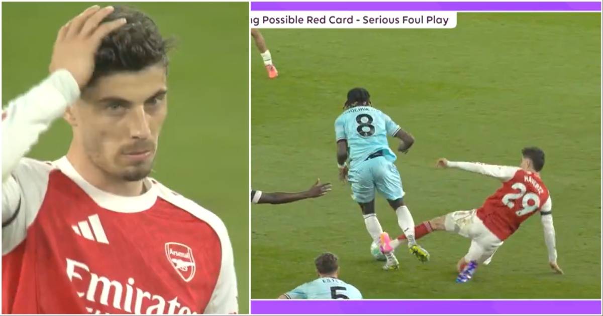 Premier League Explain Kai Havertz Yellow Card in Arsenal vs Burnley