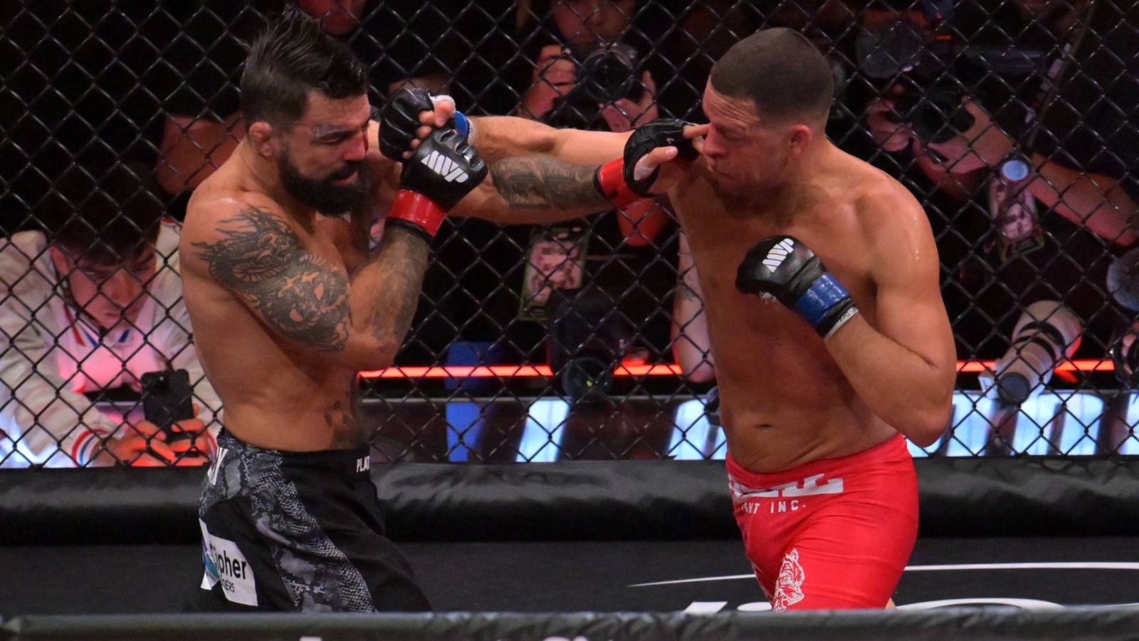 Nate Diaz Suspended From Fighting After Mike Perry Loss on MVP's ...