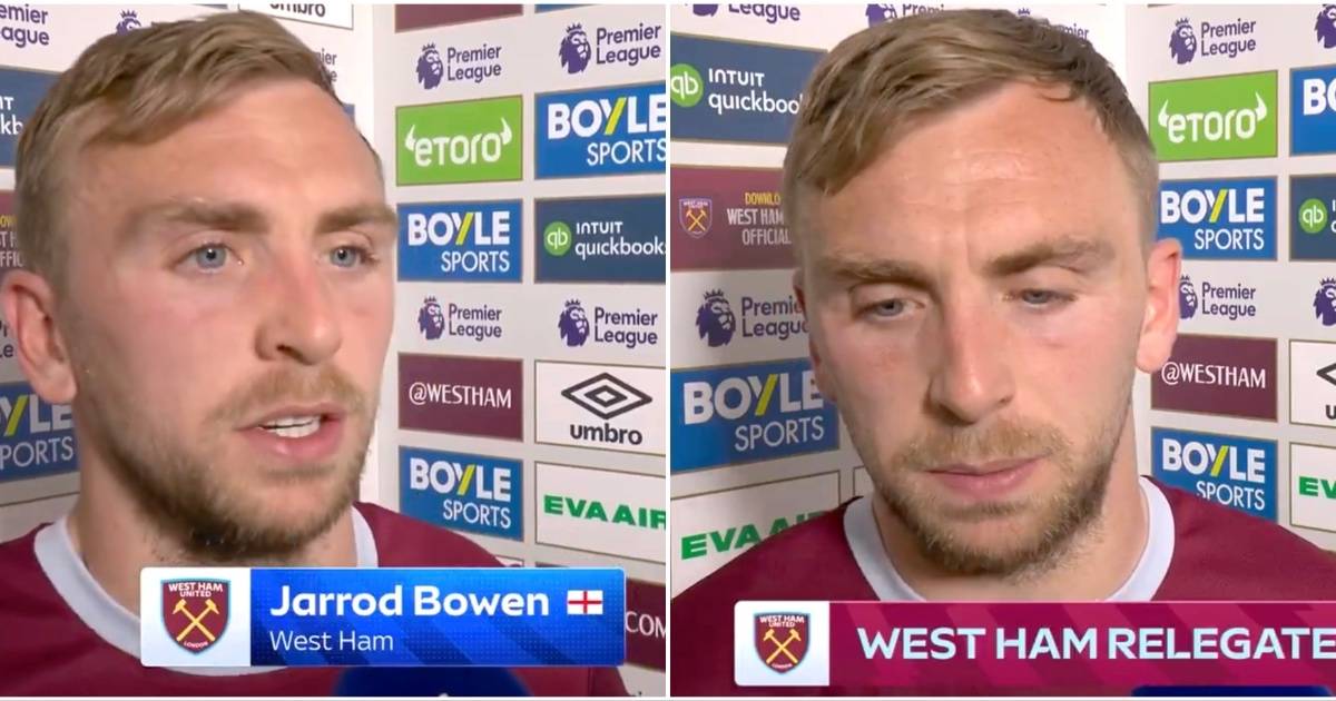 Jarrod Bowen Drops Big Hint Over His Future After West Ham Relegation