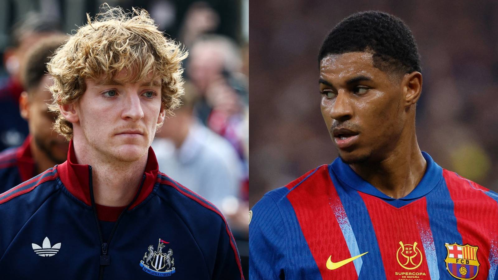 Marcus Rashford vs Anthony Gordon: Stats Compared in 2025/26